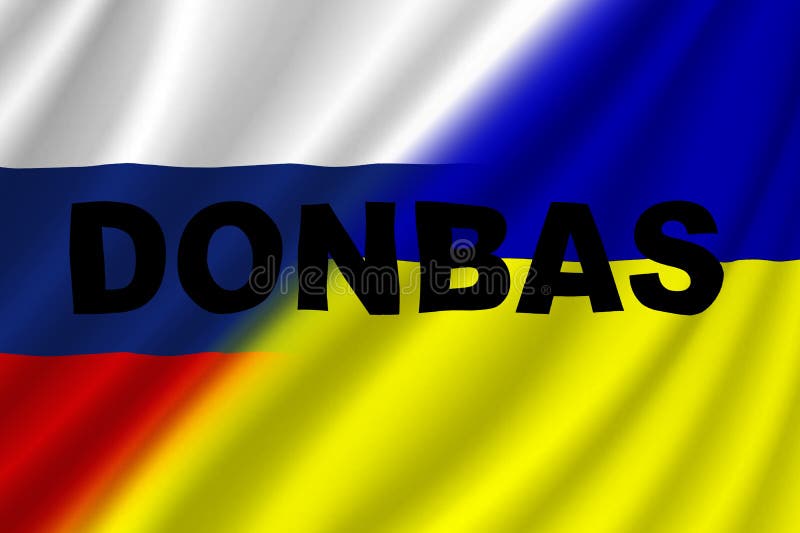 Donbas. Conflict between Ukraine and Russia Stock Image - Image of ...