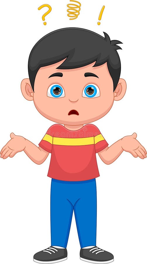 Little Boy Doubt Stock Illustrations – 495 Little Boy Doubt Stock ...
