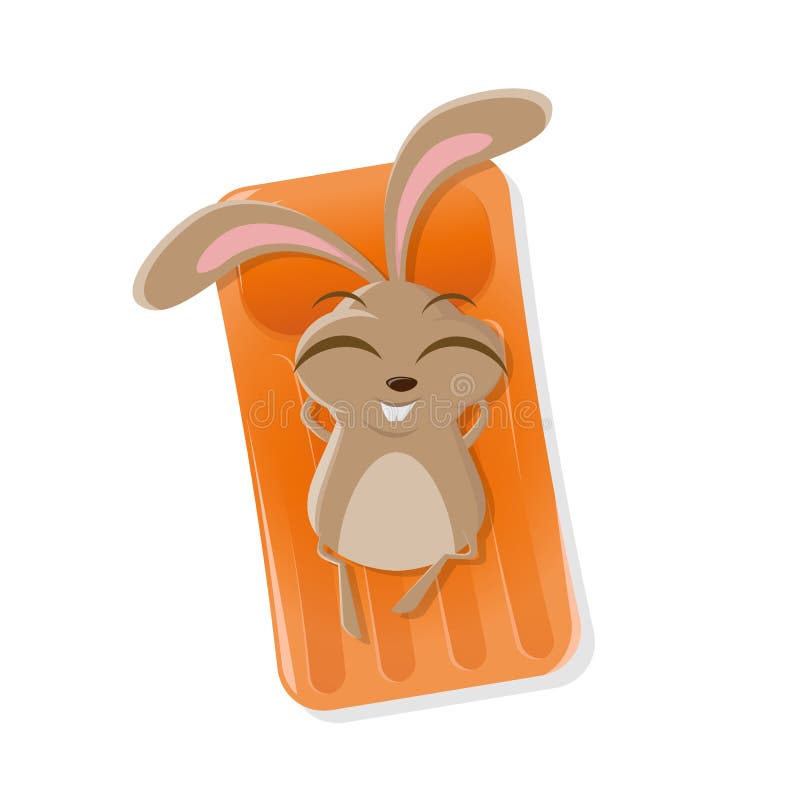 Cartoon Lying Rabbit Stock Illustrations – 396 Cartoon Lying Rabbit ...