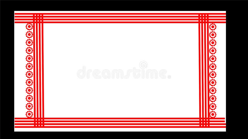 Assamese Gamusa or Gamosa . Assamese Traditional Cloth. Textile Pattern ...