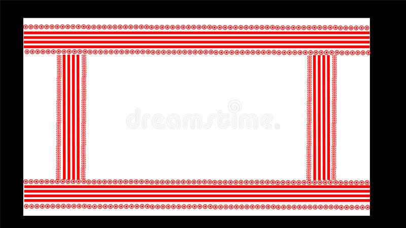 Assamese Gamusa or Gamosa . Assamese Traditional Cloth. Textile Pattern ...