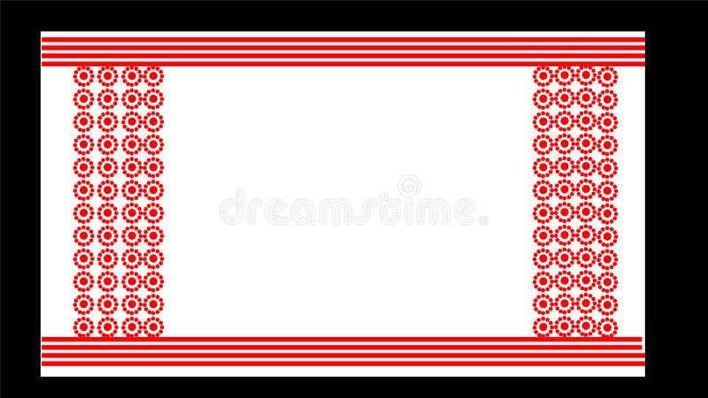 Assamese Gamusa or Gamosa . Assamese Traditional Cloth. Textile Pattern ...