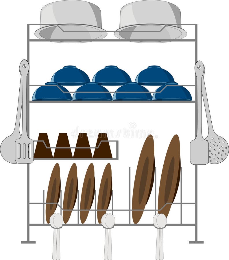 Dish Rack Stock Illustrations – 659 Dish Rack Stock Illustrations ...