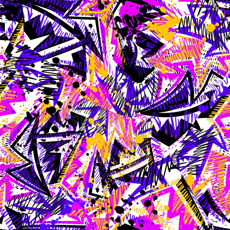 Abstract Urban Pattern with Curved Geometry Elements and Curved Lines ...