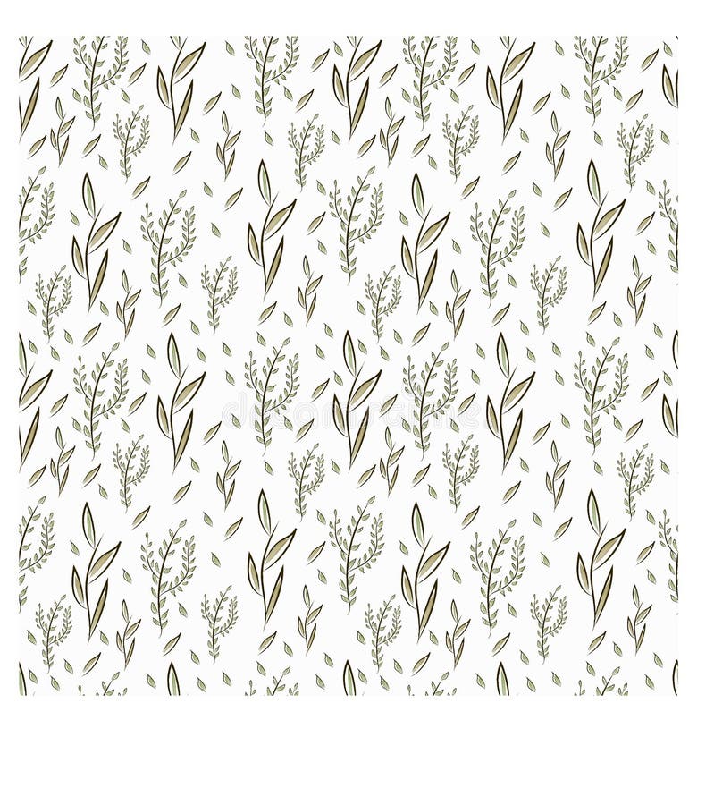 Rustic Pattern in Soft Floral Tones. Stock Vector - Illustration of ...