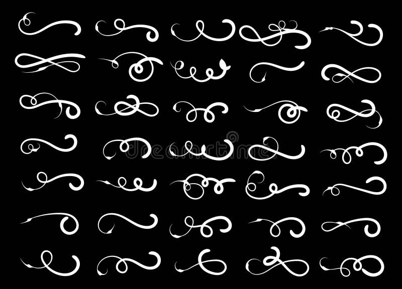 Fancy Font Swirls Stock Illustrations – 68 Fancy Font Swirls Stock ...