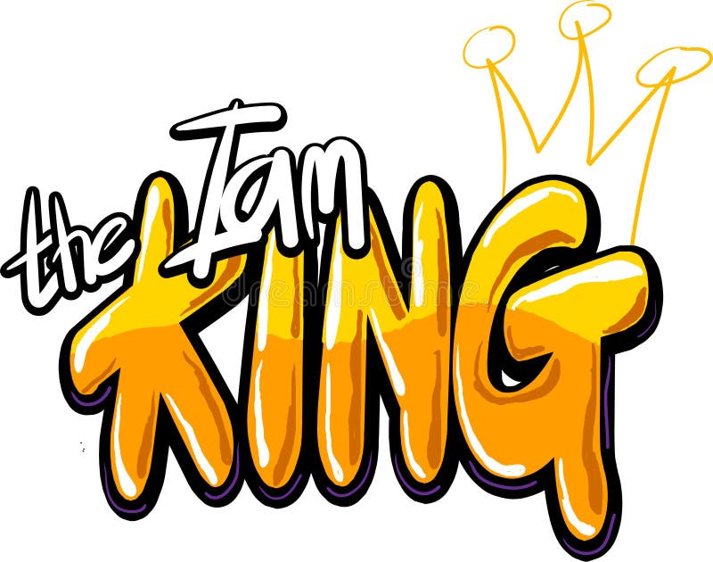 King Graffiti Lettering Stock Illustrations – 147 King Graffiti ...