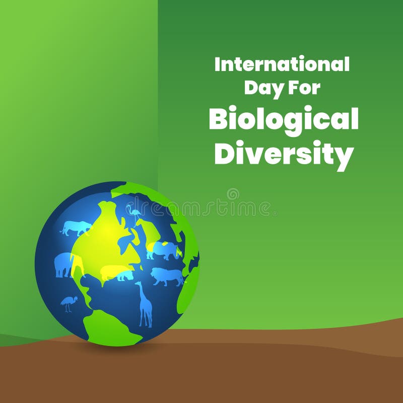 International Day for Biological Diversity Banner Design Stock Vector ...