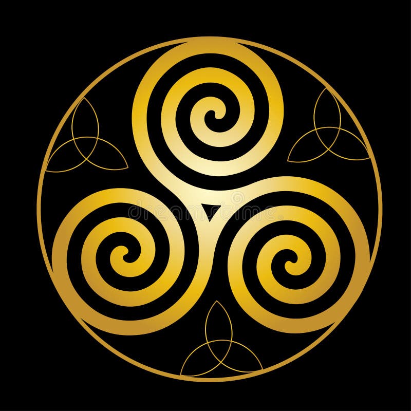 Holy Trinity, Triquetra Symbol,Trinity or Trefoil Knot, Celtic Symbol ...