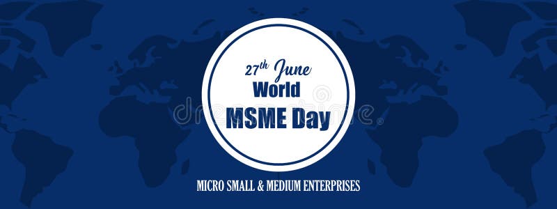 World MSME Day Banner Design, Micro Small , Medium Enterprises Stock ...