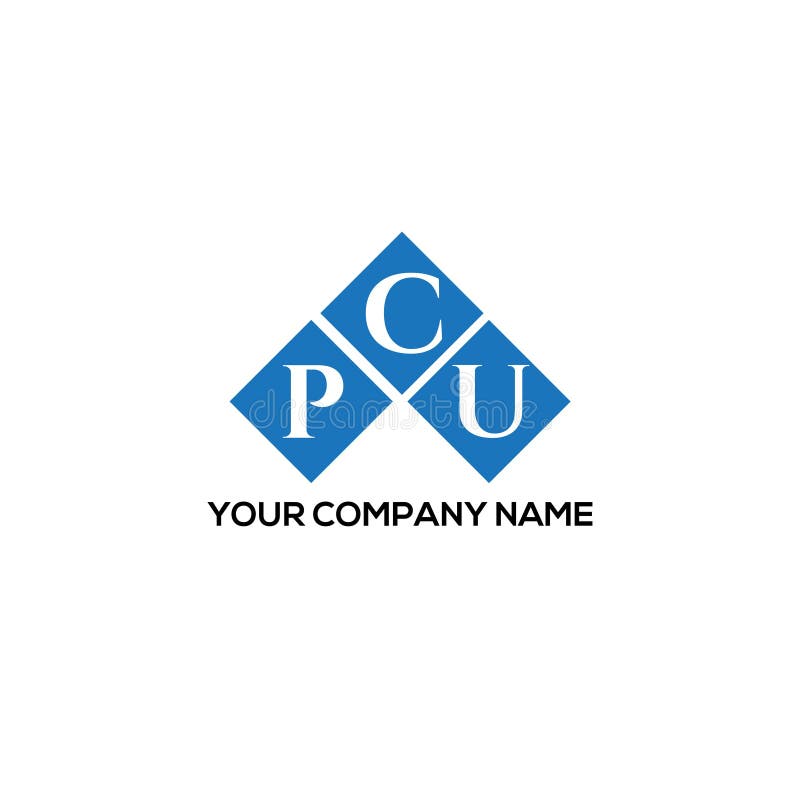 CPU Letter Logo Design on Black Background. CPU Creative Initials ...