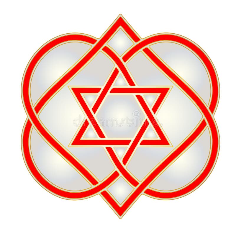 Celtic Knot Star Of David