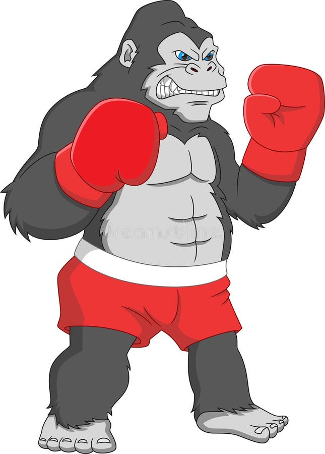 Gorilla Boxer Stock Illustrations – 35 Gorilla Boxer Stock Illustrations, Vectors & Clipart ...
