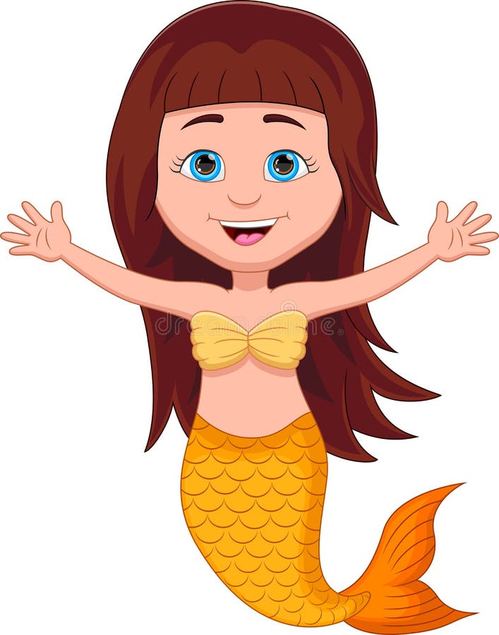 Mermaid Waving Stock Illustrations – 140 Mermaid Waving Stock ...