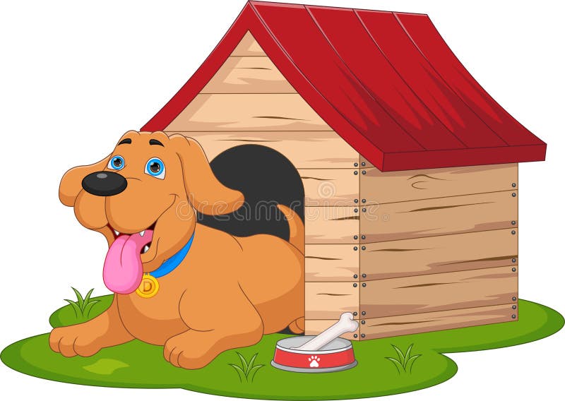 Cartoon Adorable Dog Cage Stock Illustrations – 100 Cartoon Adorable ...