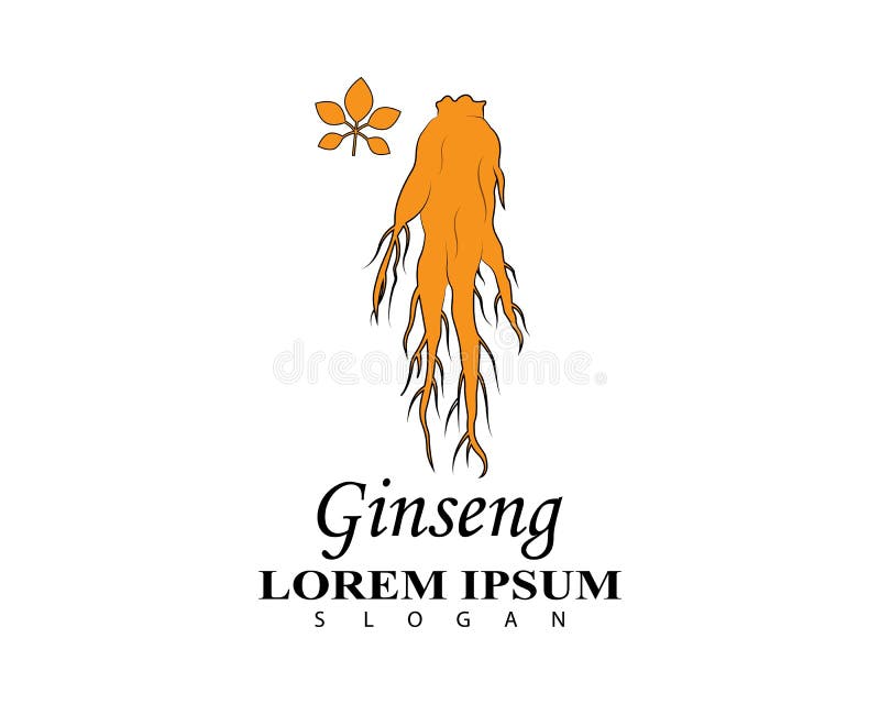 Ginseng Vector Icon Illustration Design. Vector Illustration Stock ...