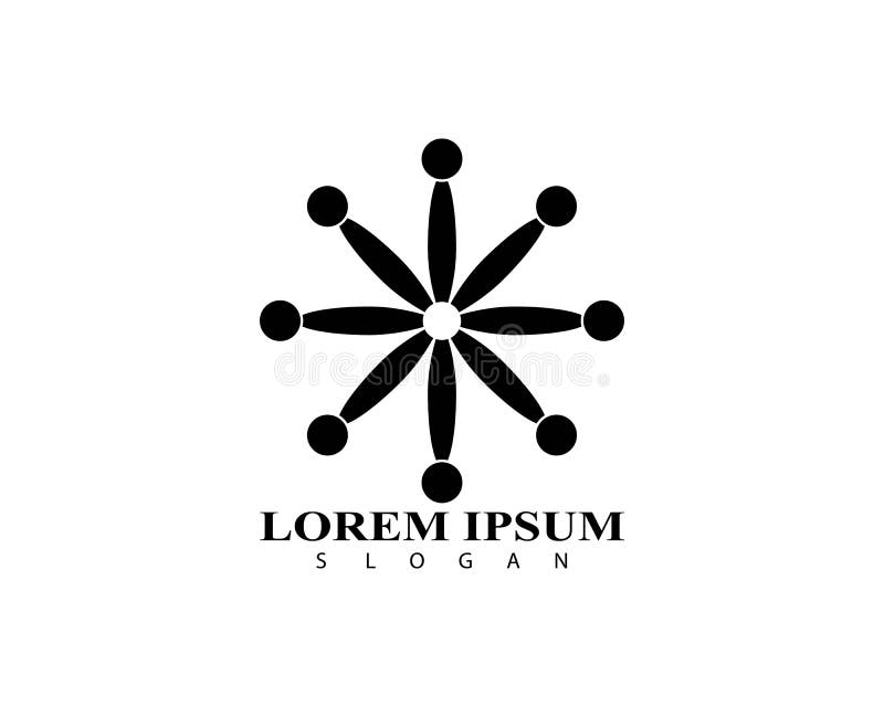 Circle Brand Identity Logo Design Idea. Vector Illustrator Stock ...