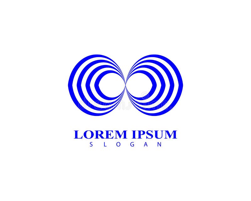 Circle Brand Identity Logo Design Idea. Vector Illustrator Stock Vector ...