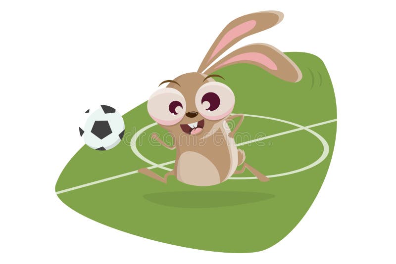 Rabbit Soccer Stock Illustrations – 390 Rabbit Soccer Stock ...