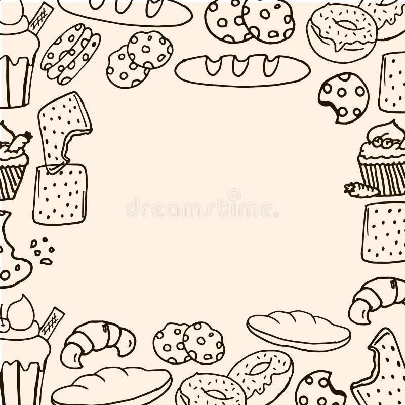 Biscuit Border Stock Illustrations – 944 Biscuit Border Stock ...