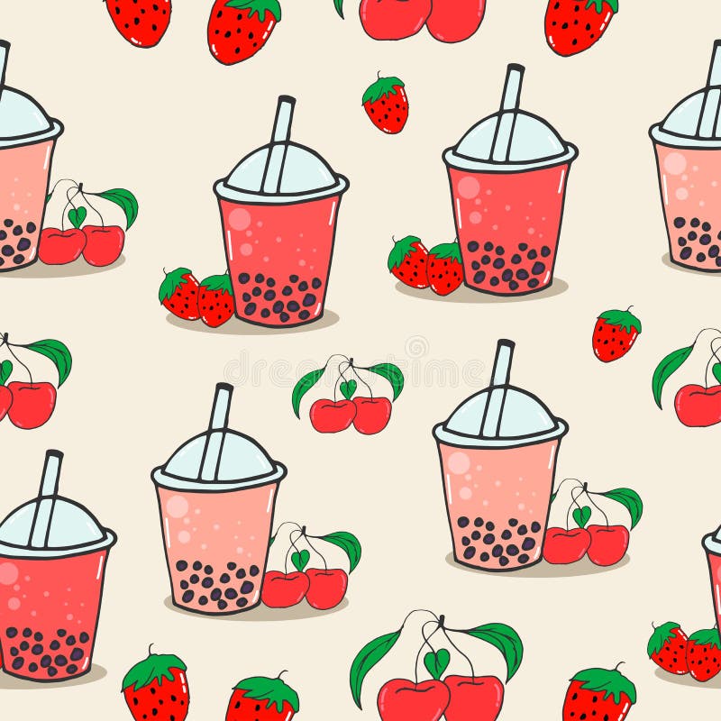 Tapioca Seamless Pattern Stock Illustrations – 156 Tapioca Seamless ...