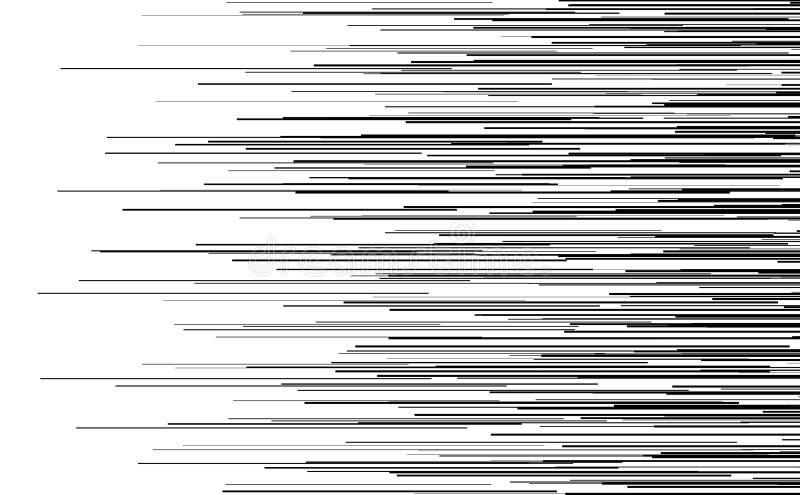 Speed Line Running Comic Texture Black and White Background Stock ...