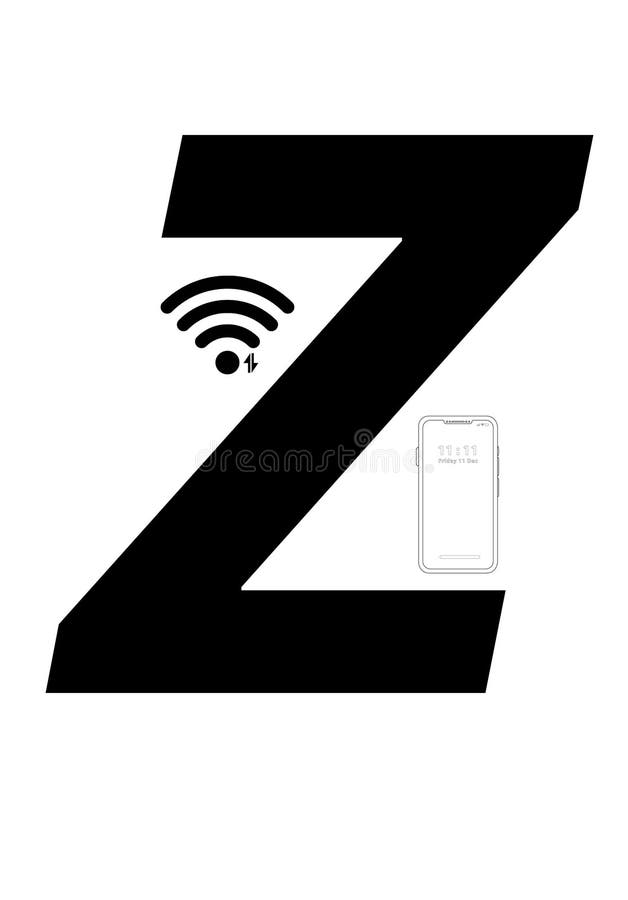 Wifi, Phone, Generation Z, Web, Future, Next Generation, Icon, Vector ...