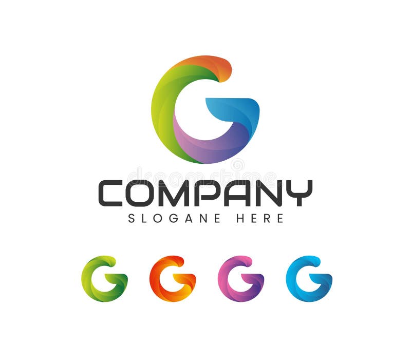 Letter G Logo Icon Design Template Elements. Abstract G Letter Logo ...
