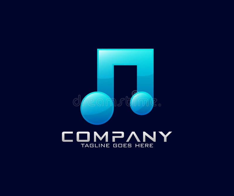 Modern Music Icon Logo Design Creative Music Concept Logo Design ...