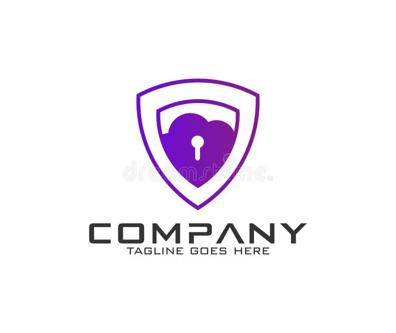 Creative Security Lock Shield Logo Design Unique Security Lock Logo ...