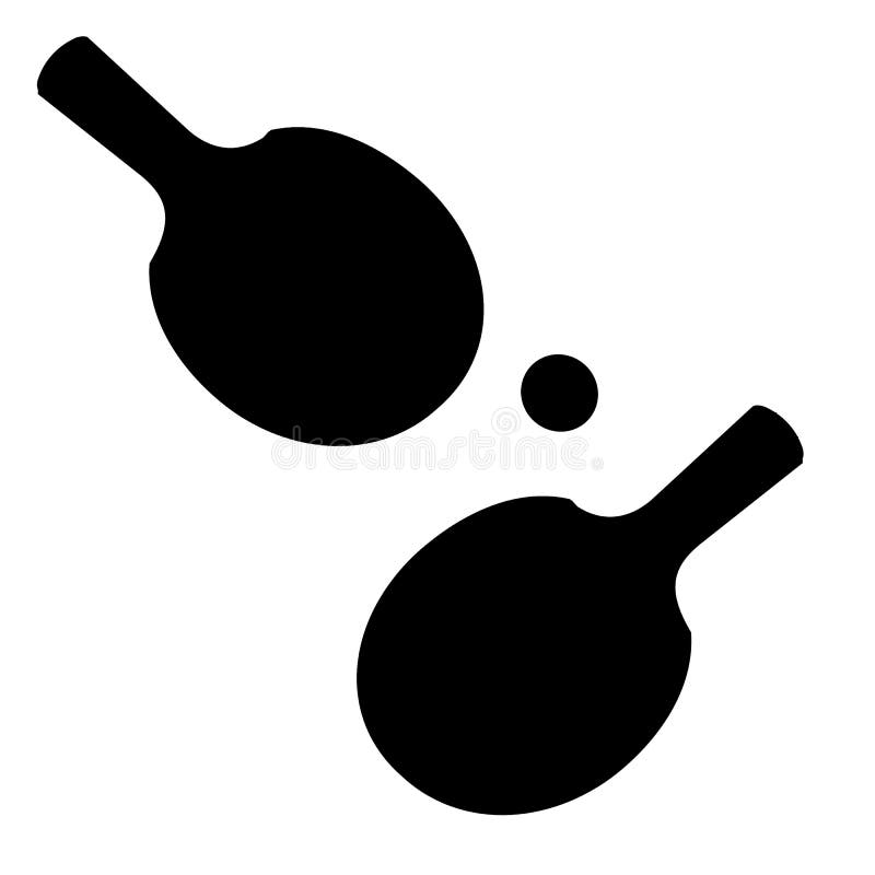 Table Tennis Silhouette Stock Illustrations – 2,275 Table Tennis ...