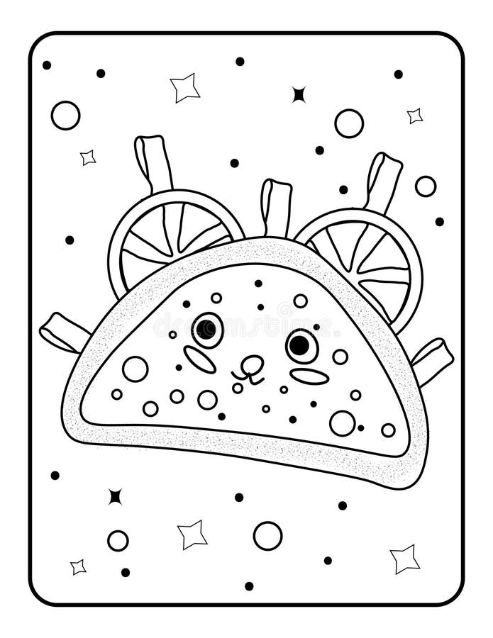 Toy Doodle Coloring Page, Toy Coloring Book for Kids, Easy Coloring ...