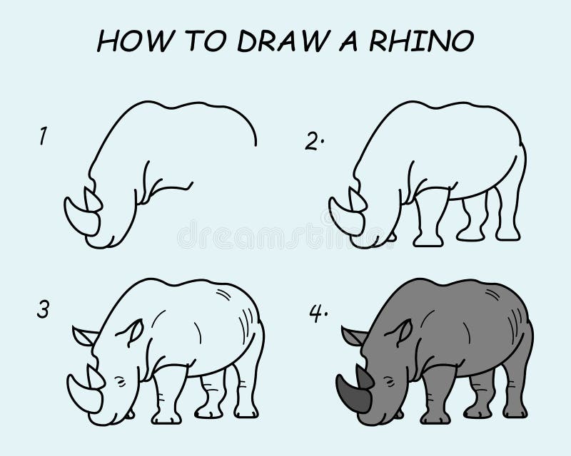 Rhino Step Stock Illustrations – 121 Rhino Step Stock Illustrations ...
