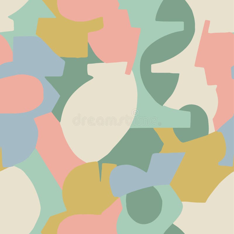 Vector Contemporary Modern Geometric Shapes Layers Illustration ...