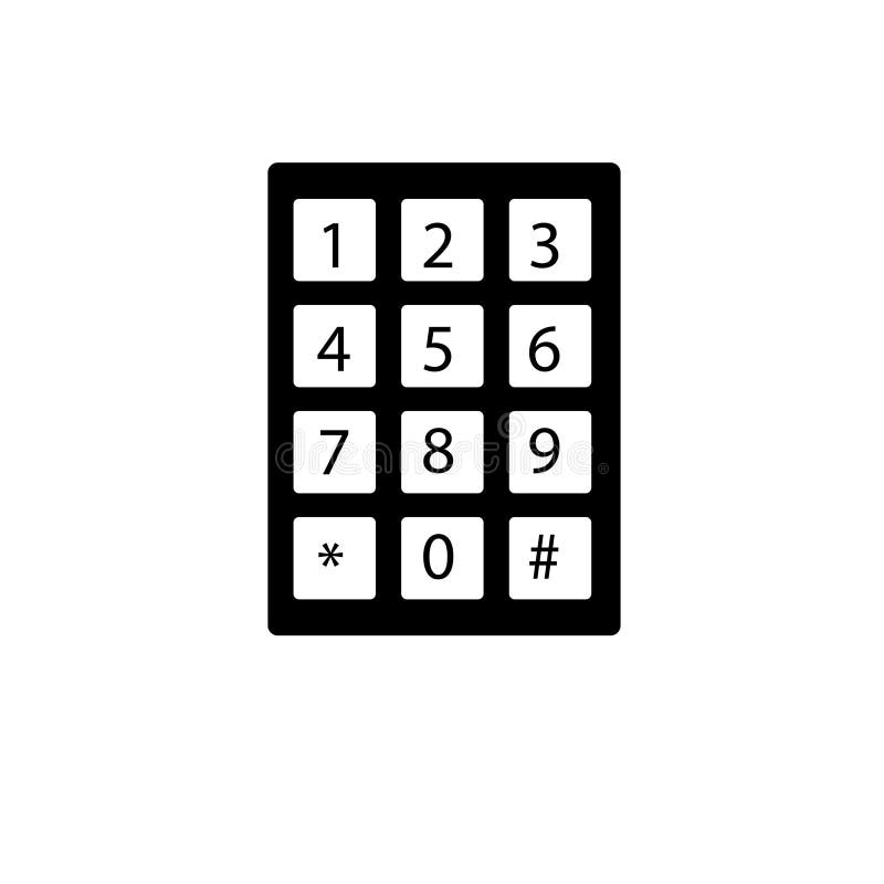 Numeric Keypad Computer Stock Illustrations 155 Numeric Keypad Computer Stock Illustrations