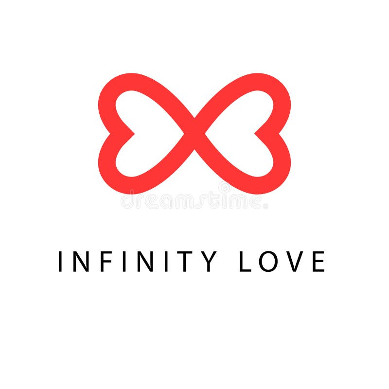 LOVE. Continuous Line Script Cursive Text Love Stock Illustration ...