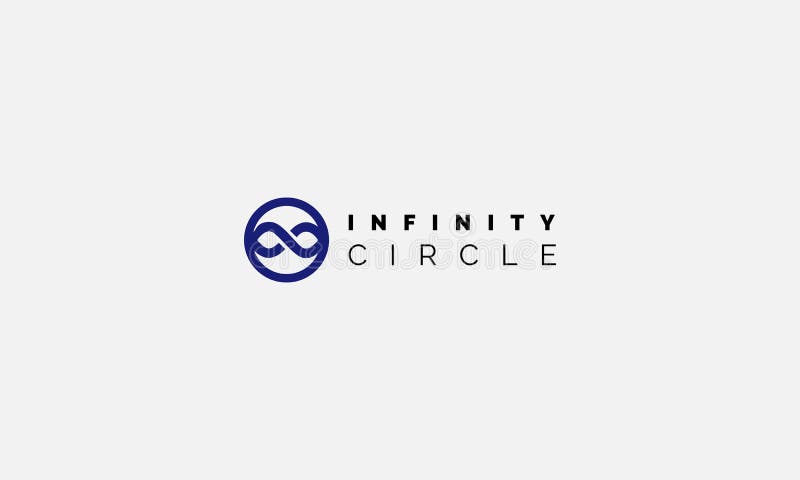 Infinity Circle Symbol or Sign. Infinite Icon. Limitless Logo Stock ...