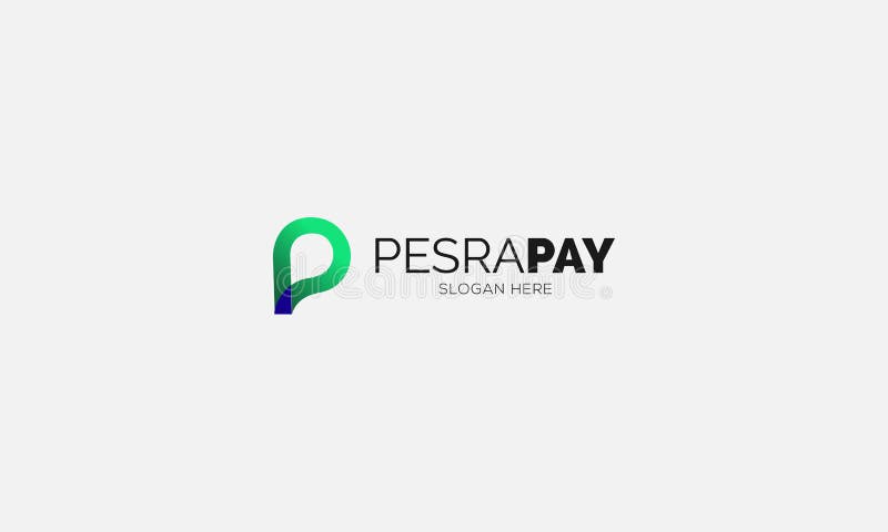 Letter P Logo Vector, Financial Payment Logo Template, Payout Icon ...