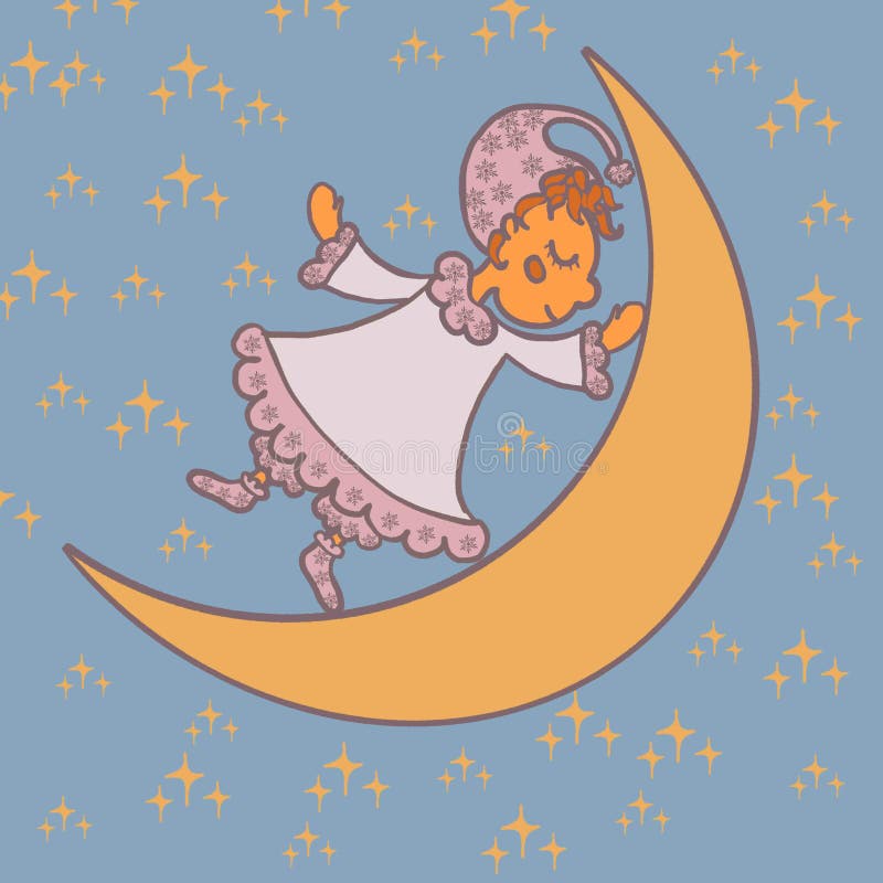 Child Sleeping in a Stroller Fairy of Dreams and Babies Angel with a ...