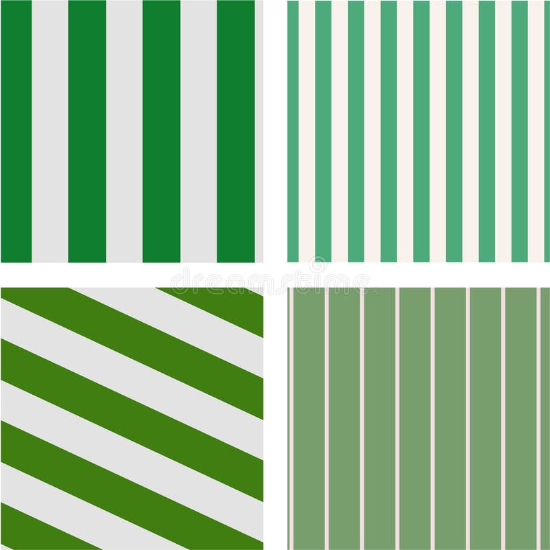 Green Vertical Stripes Pattern. Striped Line Vector Pattern Stock ...