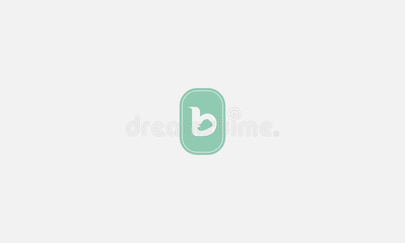 Letter B Beauty Logo Design Vector Icon Stock Illustration ...