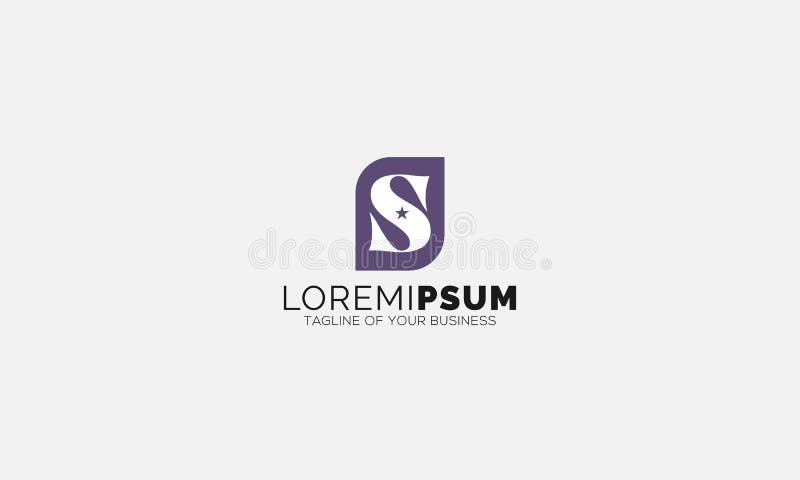 Letter S Beauty Logo Design Vector Icon Stock Illustration ...