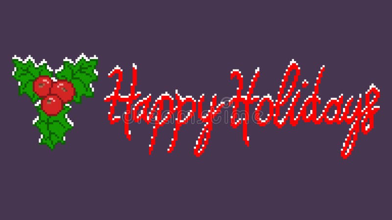 Pixel Holidays Stock Illustrations – 893 Pixel Holidays Stock ...