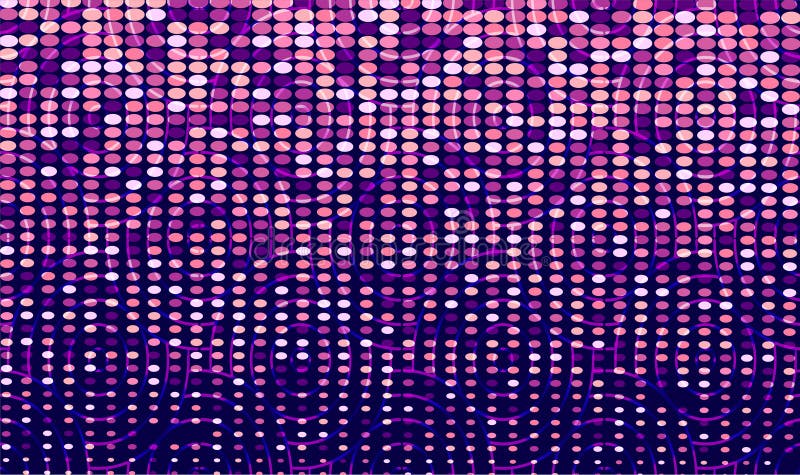 Seamless Pattern with Purple Sequins, Texture Stock Vector ...