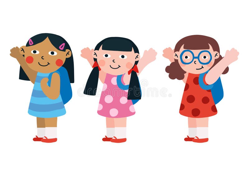 Hi Children Charactor Design Stock Illustrations – 7 Hi Children ...