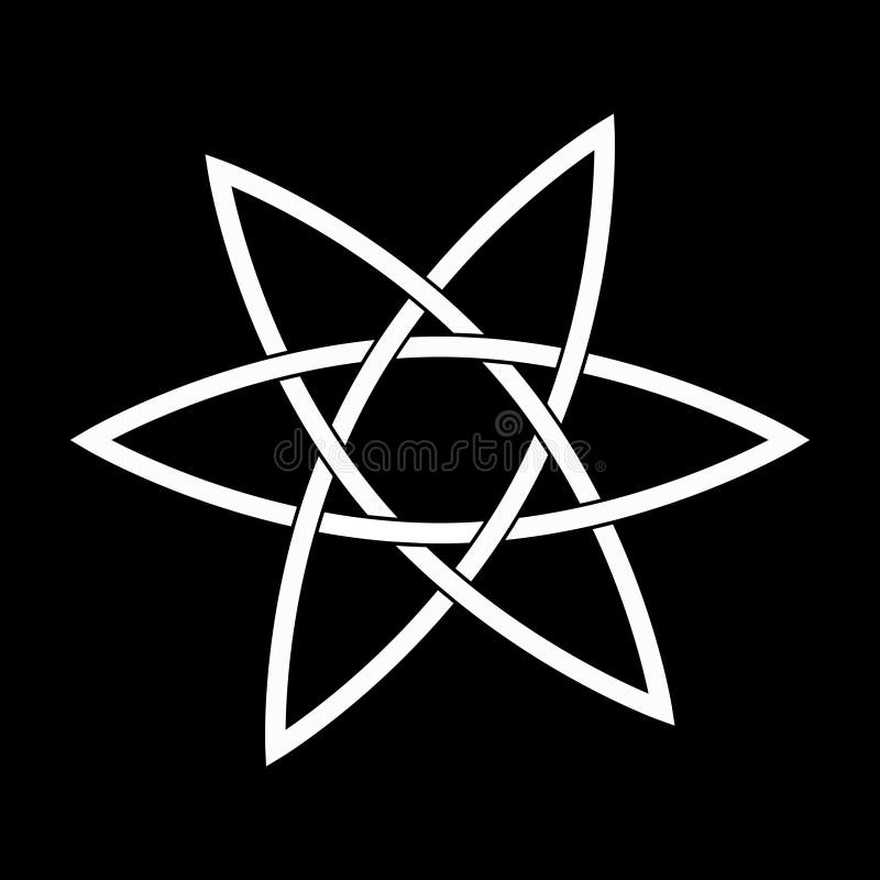 Complex Star Celtic Knot Vector Stock Vector - Illustration of icon ...