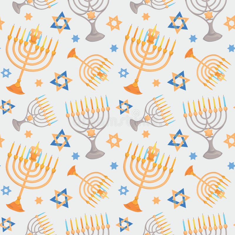 Colorful Repetitive Pattern Background for the Jewish Festival of ...