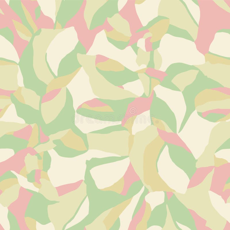 Vector Abstract Shapes Illustration Seamless Repeat Pattern Stock ...