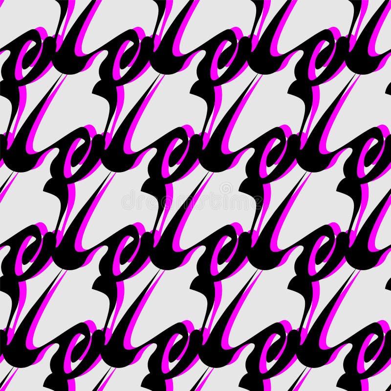 Seamless Vector Textile Pattern with Repeat Shapes Stock Vector ...