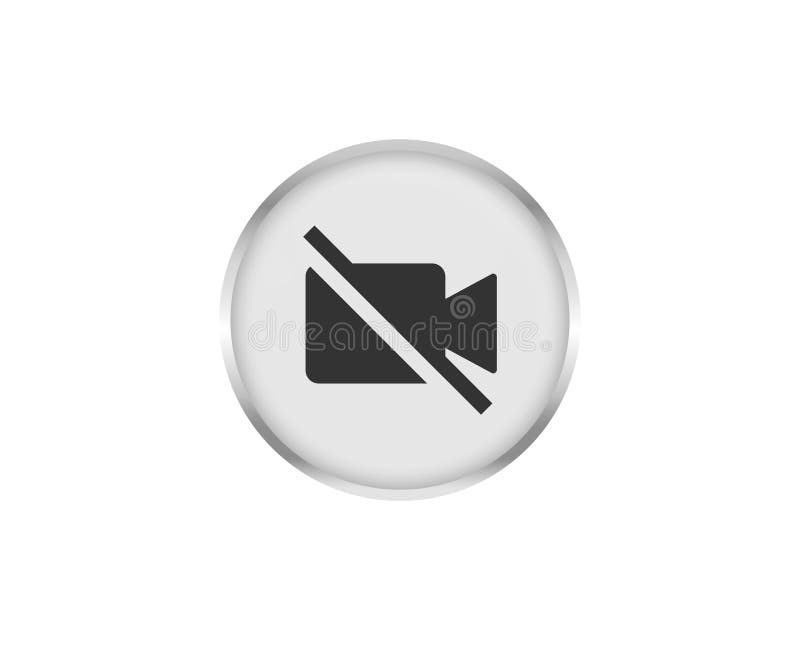 No Camera Icon Photography Logo , Stand Camera Symbol Stock ...